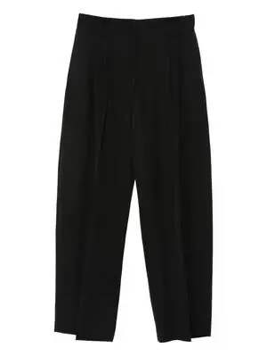 Alexander McQueen Cotton Tapered Trousers