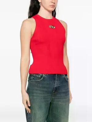 DIESEL Ribbed Sleeveless Top