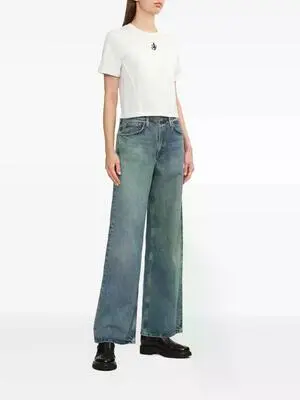 AGOLDE Cotton Wide Leg Jeans