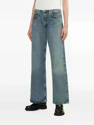 AGOLDE Cotton Wide Leg Jeans
