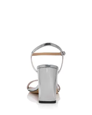 STUART WEITZMAN Babette 85 Sandals - Silver