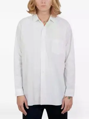 BEAMS Classic-collar Cotton Shirt