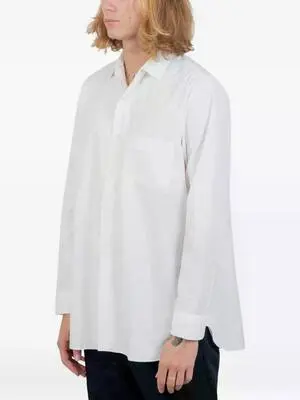 BEAMS Classic-collar Cotton Shirt
