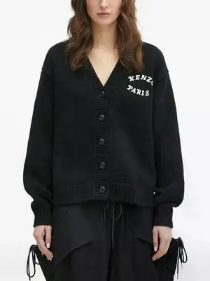 Kenzo Logo Cardigans For Women