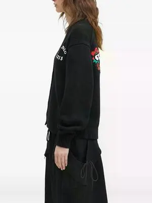 Kenzo Verdy Market Floral-embroidered Cardigan