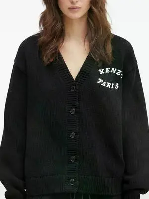 Kenzo Verdy Market Floral-embroidered Cardigan