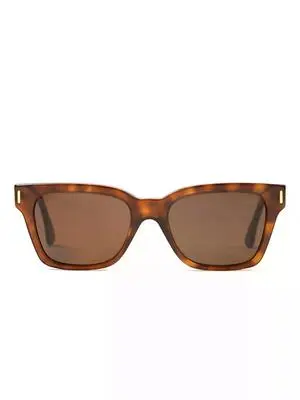 RETROSUPERFUTURE Francis Square-frame Sunglasses - Brown