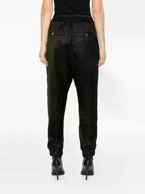 Rick Owens Drawstring Zip-cuff Trousers