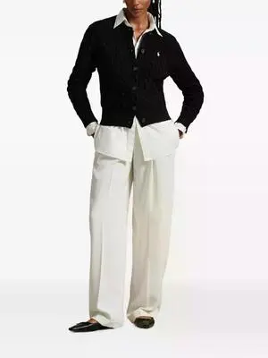 Polo Ralph Lauren Cable-knit Cardigan - Black