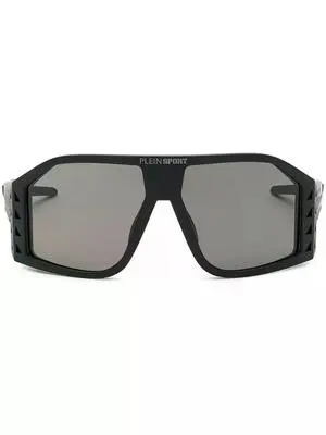 PLEIN SPORT The Wave Gen X.02 Oversize-frame Sunglasses - Black