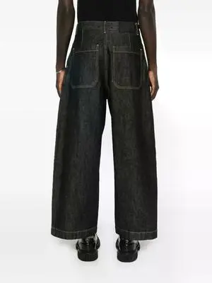 Studio Nicholson Organic Cotton Denim Puch Jeans