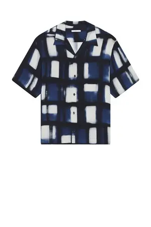 Givenchy Bowling Shirt In Blue