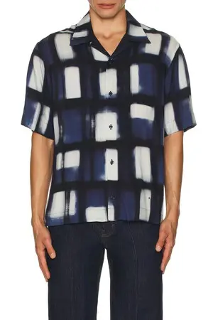 Givenchy Bowling Shirt In Blue