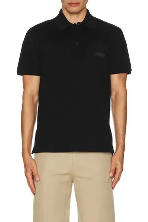 Givenchy Short Sleeve Polo - Black