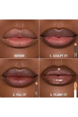 Charlotte Tilbury Supernudes Lip Cheat Long-lasting Waterproof Lip Liner Duo - Deep