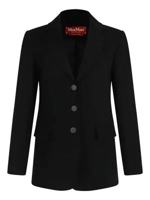 Max Mara Tailored Three-button Jacket - Black
