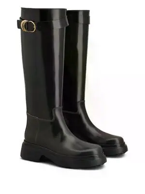 TOD'S Leather Knee-high Boots