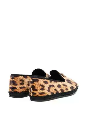 Roberto Cavalli Leopard-print Loafers