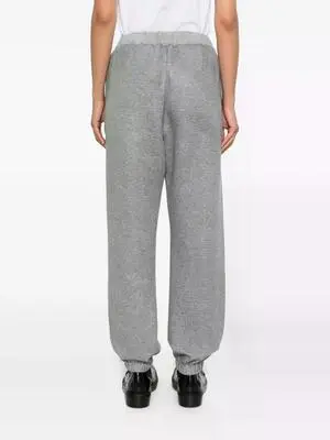 Carven Elastic-cuffed Track Pants - Grey