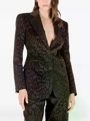 Roberto Cavalli Single-breasted Corduroy Blazer