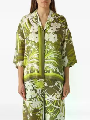 Max Mara Floral-print Shirt