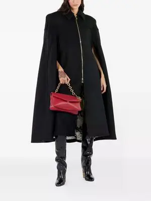 Roberto Cavalli Zip-front Cape With Shoulder Pads