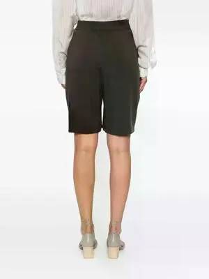 Frenckenberger Elastic-waistband Pocket Knit Shorts - Black