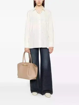GOLDEN GOOSE Striped Shirt - Neutrals