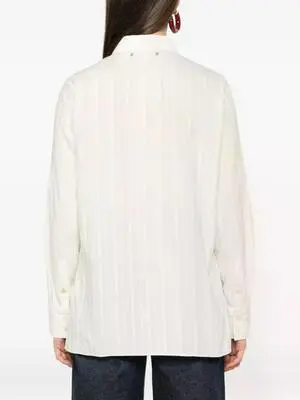 GOLDEN GOOSE Striped Shirt - Neutrals