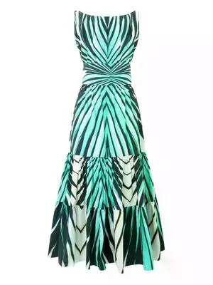 Roberto Cavalli Printed Midi Dress