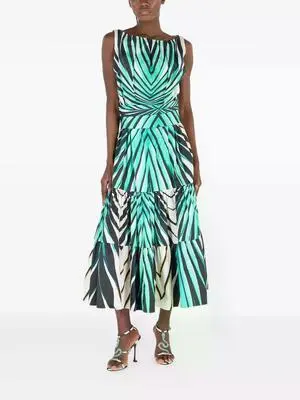 Roberto Cavalli Printed Midi Dress