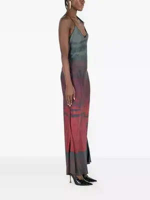Roberto Cavalli Spaghetti-strap Maxi Dress