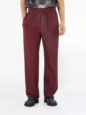 Roberto Cavalli Loose-fit Virgin Wool Trousers