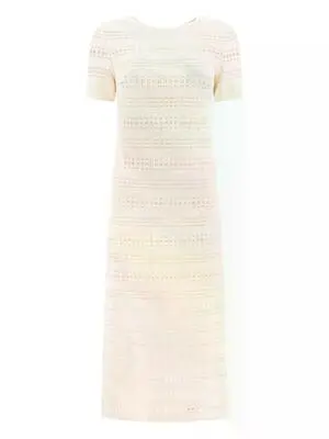 SANDBEIGE Short-sleeve Midi Dress - Neutrals