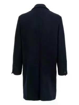 Barena Venezia Notched-lapel Wool-blend Coat - Black