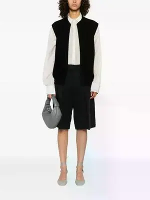 Frenckenberger Sleeveless Open-front Cashmere Cardigan