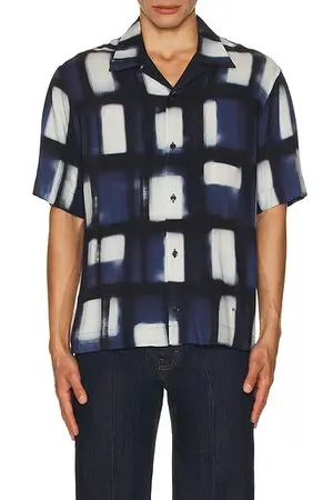 Givenchy Bowling Shirt - Dark Blue