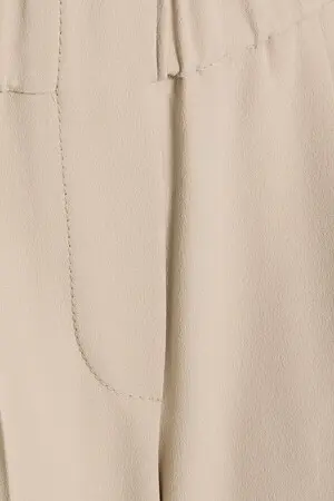 Brunello Cucinelli Crepe Slim-leg Pants
