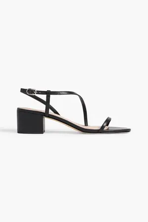 STUART WEITZMAN Aliza 50 Leather Slingback Sandals