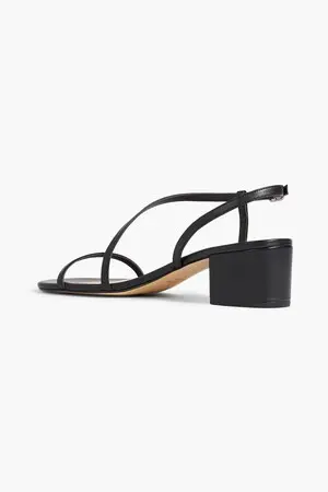 STUART WEITZMAN Aliza 50 Leather Slingback Sandals