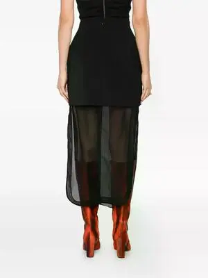 A.W.A.K.E. Mode Sheer Layer Midi Skirt