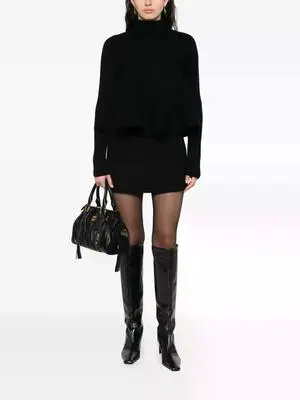 P.a.r.o.s.h Virgin Wool-blend Mini Skirt