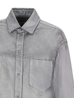 DARKPARK Denim-effect Collared Shirt