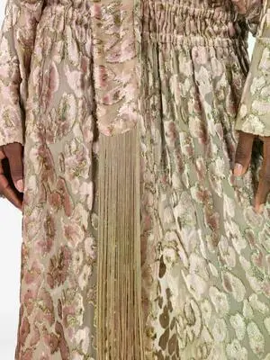 Roberto Cavalli Animal-print Maxi Day Dress