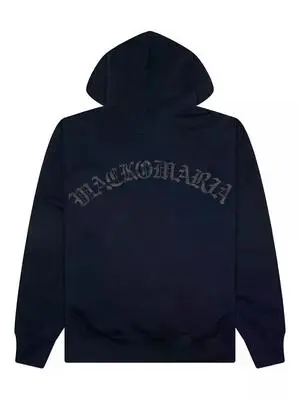 WACKO MARIA Logo-print Full-zip Hoodie - Blue