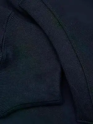 WACKO MARIA Logo-print Full-zip Hoodie - Blue