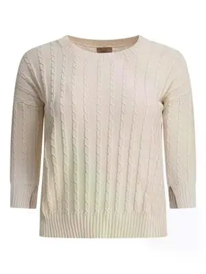 RAKKI Cable-knit Cotton Sweater