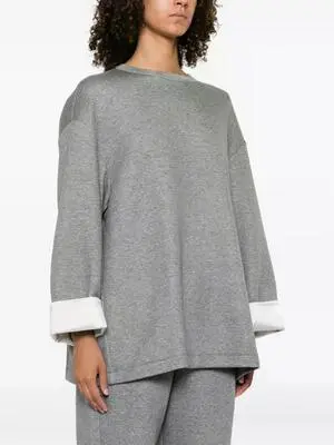 Carven Contrasting-cuff Top