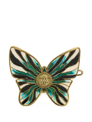Roberto Cavalli Butterfly Hair Clip - Blue