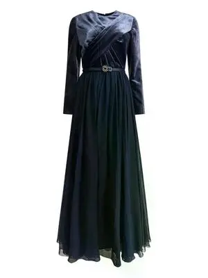 Elie Saab Belted Dress